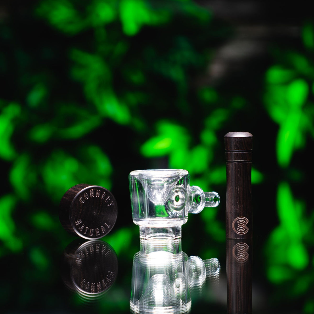 Connect Natural Dark Brown Ebony Pipe – The Connect Brand