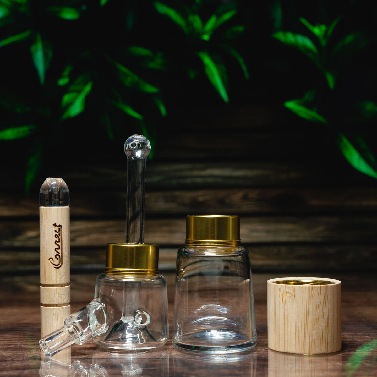 Connect Natural Bamboo Bubbler – The Connect Brand