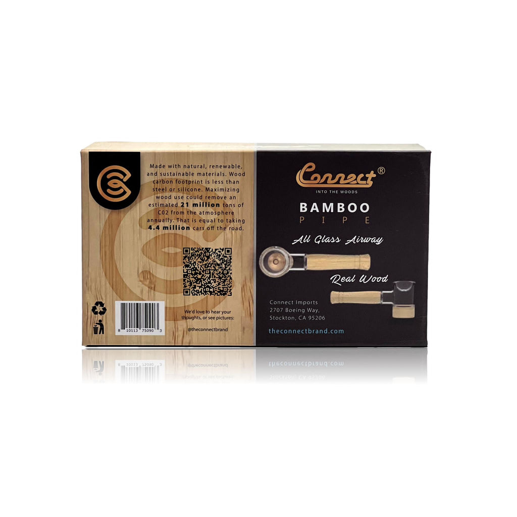 Connect Natural Bamboo Pipe – The Connect Brand