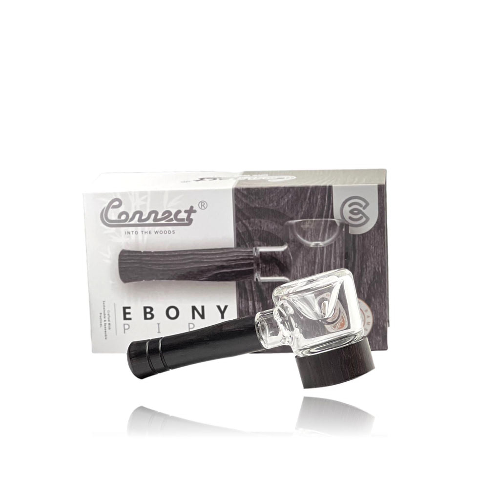 Connect Natural Dark Brown Ebony Pipe – The Connect Brand